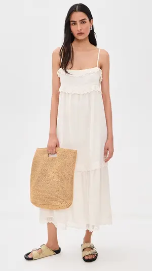 Ba&sh Penny Midi Dress