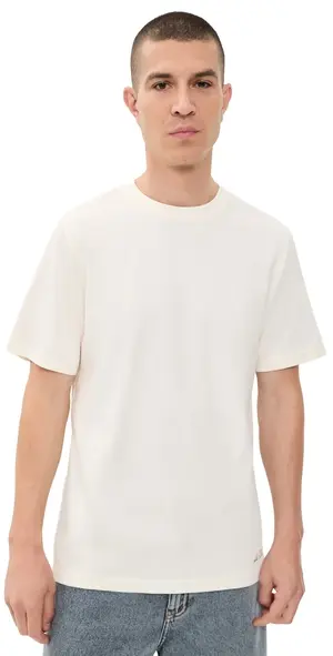 LES DEUX Plant T-shirt - Light Ivory