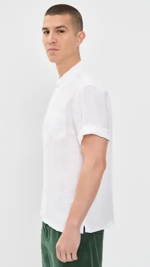ALEX MILL Linen Camp Shirt