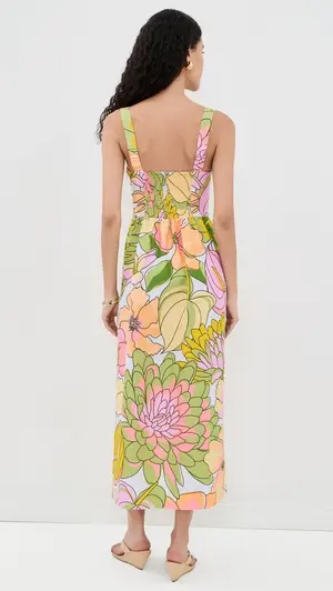 Farm Rio Floral Maxi Dress