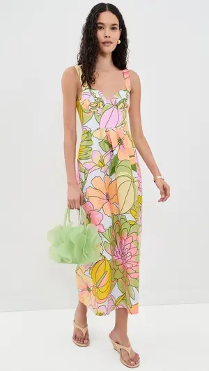 Farm Rio Floral Maxi Dress
