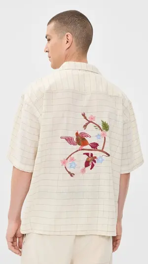 KARDO Rohit Hand Embroidered Shirt