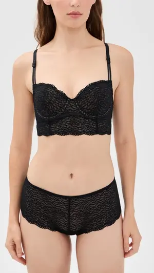 Wacoal B. Tempt'd Untamed Tanga Panties - Night