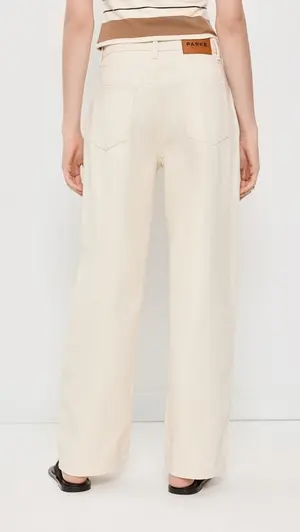 PARKE Wide Leg Jeans