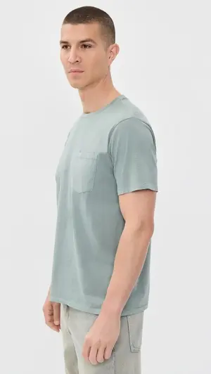 Rag & Bone Garment Dye Classic Pocket Tee