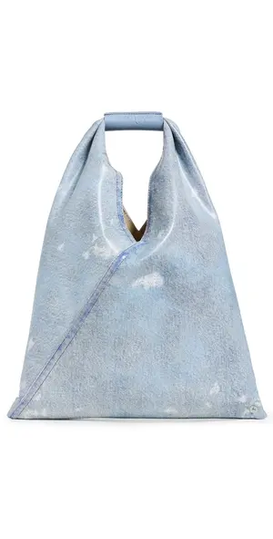 MAISON MARGIELA Small Japanese Handbag - Bleached Denim