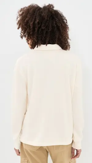 Citizens Of Humanity Vintage Polo Long Sleeve Top