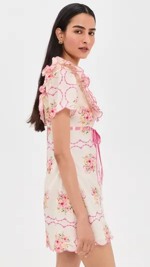 For Love & Lemons Scarlett Mini Dress