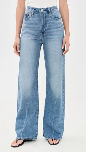 LEVI'S Ribcage Wide Leg Jeans