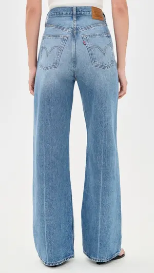 LEVI'S Ribcage Wide Leg Jeans