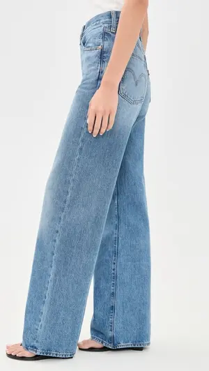 LEVI'S Ribcage Wide Leg Jeans