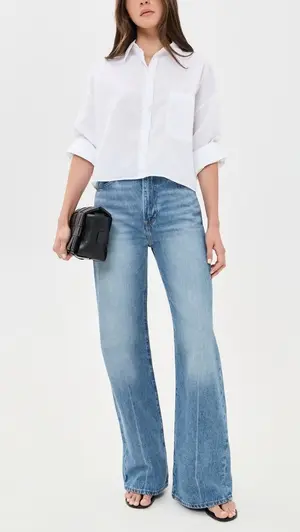 LEVI'S Ribcage Wide Leg Jeans