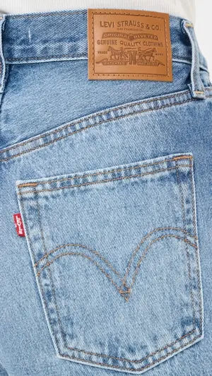 LEVI'S Ribcage Wide Leg Jeans