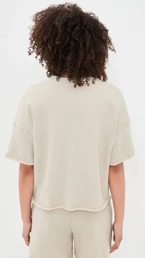 PERFECTWHITETEE Short Sleeve Sweatshirt Tee