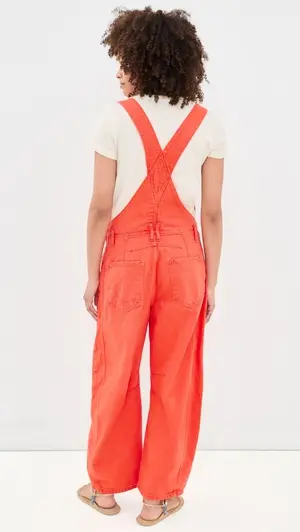 Free People Good Luck Overalls