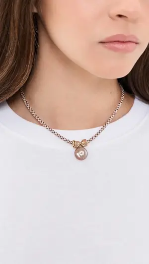 LACEY RYAN Tayler Necklace With Moonstone And White Topaz