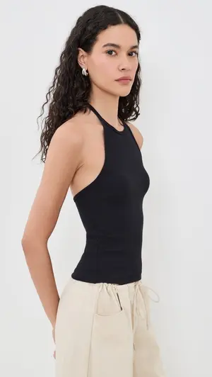 LA LIGNE High Neck Halter Tank