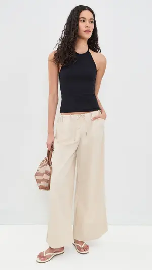LA LIGNE High Neck Halter Tank