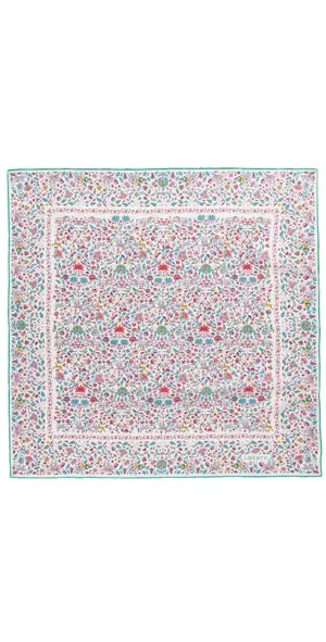 Liberty Imran Silk Scarf - Cream