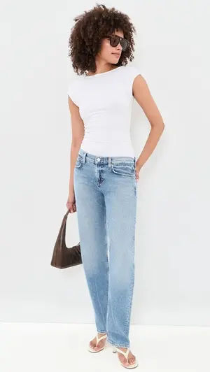 Good American Super Stretch Open Back Bodysuit