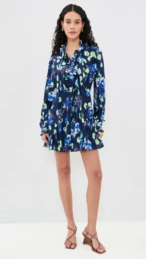 Ulla Johnson Viola Silk Mini Dress