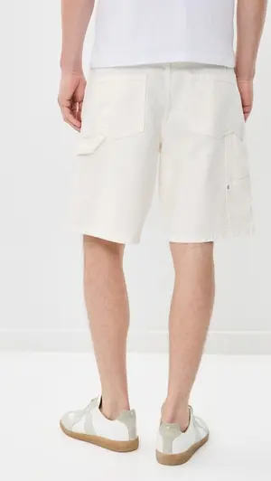 LES DEUX Carpenter Denim Shorts