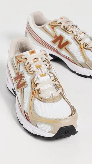 NEW BALANCE 740 Athletic Sneakers - White/red