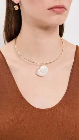 Baublebar Santana Shell Collar Necklace