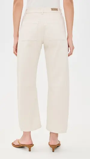 LE JEAN Studded Frankie Barrel Jeans