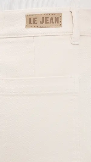 LE JEAN Studded Frankie Barrel Jeans