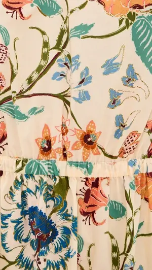 Ulla Johnson Marin Floral Cotton Midi Dress