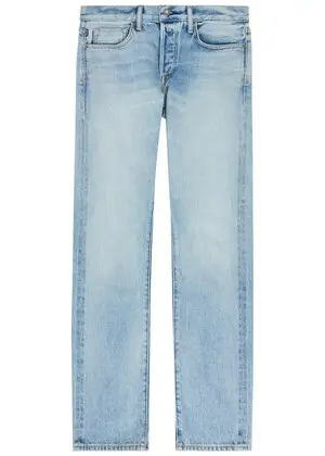 TOM FORD Selvedge Straight-leg Jeans - Denim