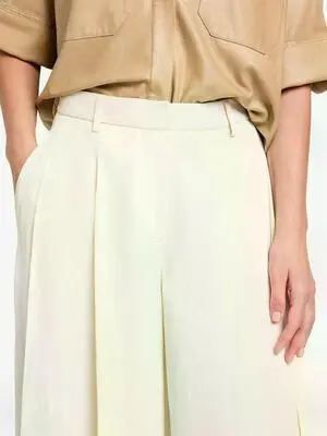 TWP Pleated Wide-leg Trousers