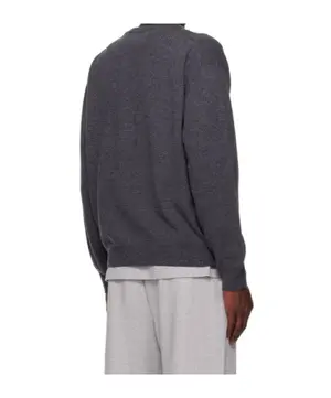 We11Done Logo Knit Pullover Sweater