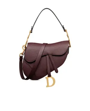 Dior Saddle Bag With Strap - Black