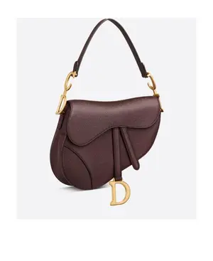 Dior Saddle Bag With Strap - Black