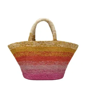 Manebí Raffia Tote Bag - Multicolor