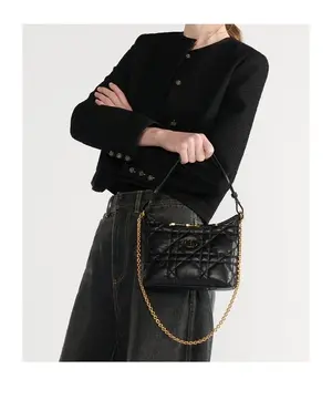 Dior Caro Ling Mini Bag With Chain