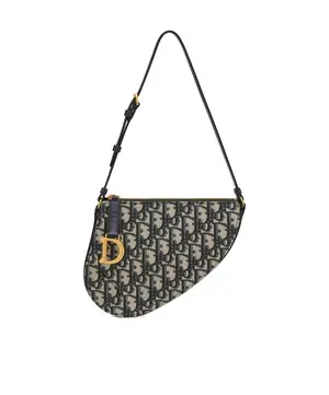 Dior Saddle Pouch - Blue