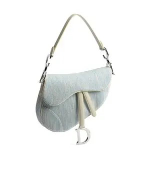 Dior Saddle Bag - Sky-blue