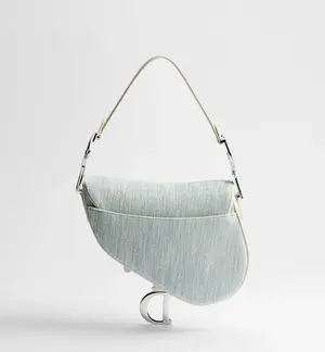 Dior Saddle Bag - Sky-blue