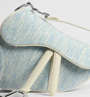 Dior Saddle Bag - Sky-blue