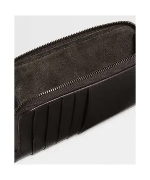 Zegna Logo Plaque Secondskin Wallet