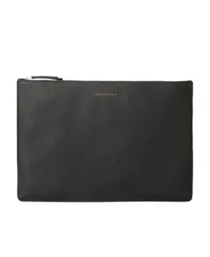 ORTIGNI Logo Lettering Zipped Document Holder