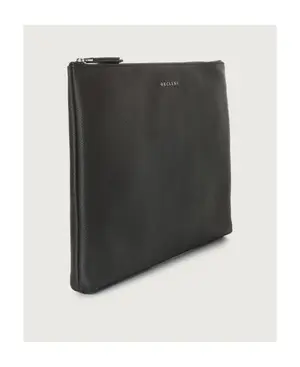 ORTIGNI Logo Lettering Zipped Document Holder