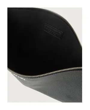 ORTIGNI Logo Lettering Zipped Document Holder