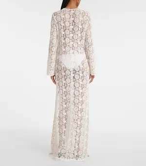 NILI LOTAN Lace Maxi Dress