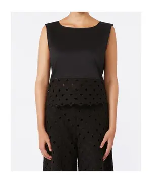 Max Mara Broderie Anglaise Top