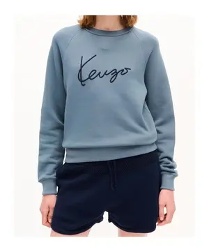 Kenzo Embroidered Cotton Sweatshirt
