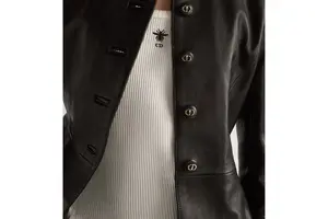 Dior Fitted Jacket With Signature Cd Buttons